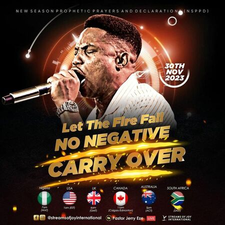 NSPPD | LET THE FIRE FALL [NO NEGATIVE CARRY OVER] || NSPPD || 30TH ...