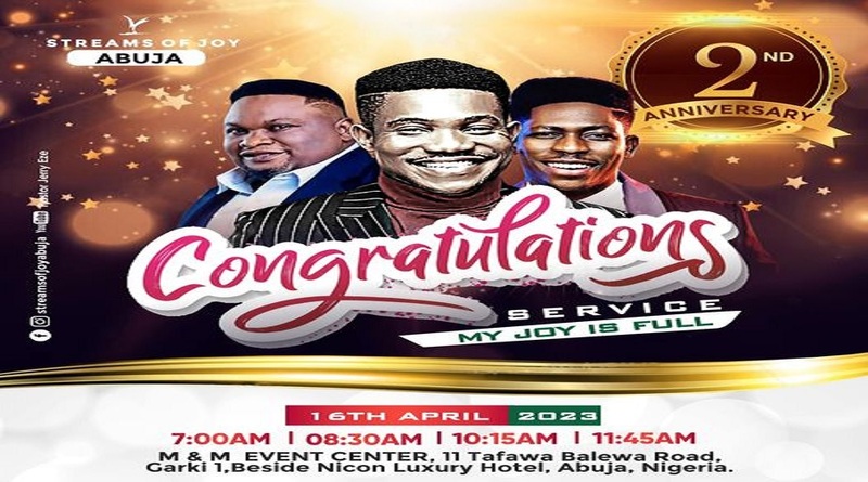 NSPPD | CELEBRATION SERVICE || 2ND ANNIVERSARY CELEBRATION || 16th ...