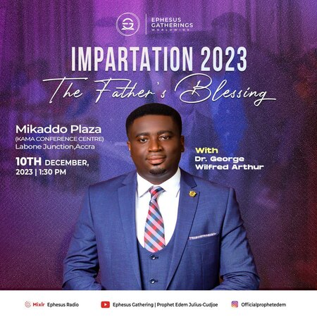Ephesus Radio | IMPARTATION 2023 - THE FATHER'S BLESSING WITH DR ...