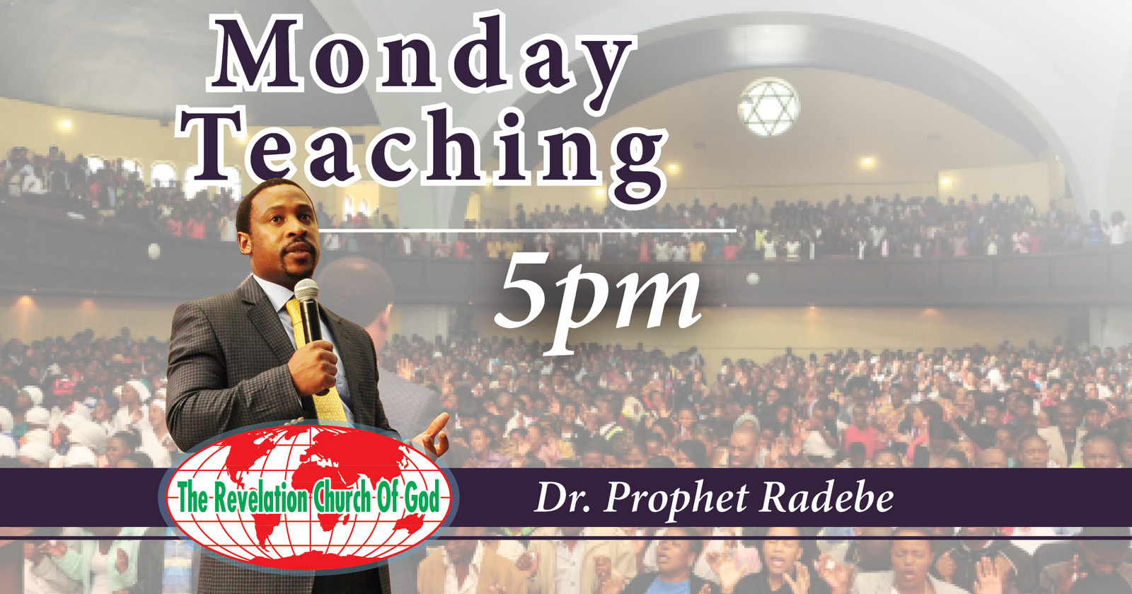 Monday Teaching with Dr. Prophet Radebe | The Revelation Church of...