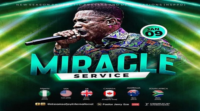 NSPPD | MIRACLE SERVICE || NSPPD || 9TH JANUARY 2023