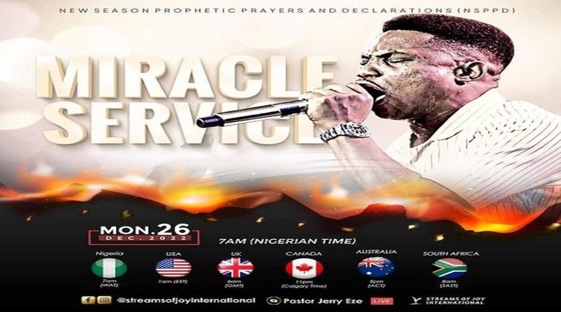 NSPPD | MIRACLE SERVICE || NSPPD || 26TH DECEMBER 2022