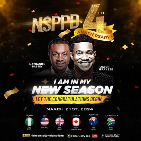 NSPPD | I AM IN MY NEW SEASON [LET THE CONGRATULATIONS BEGIN] || NSPPD ...