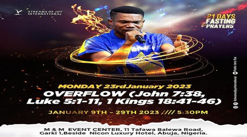 NSPPD | 21 DAYS FASTING & PRAYER DAY 15 || OVERFLOW || 23RD JANUARY 2023