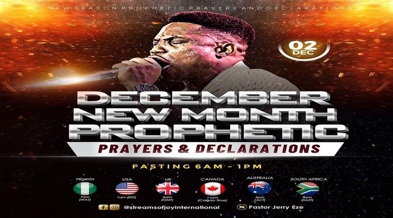 NSPPD | DECEMBER NEW MONTH PROPHETIC PRAYERS AND DECLARATIONS - DAY 2 ...